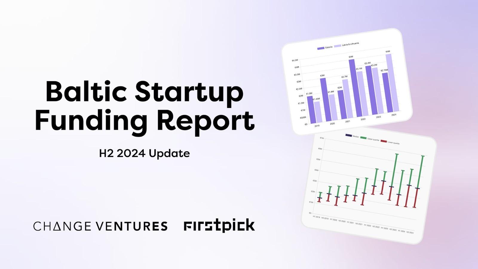 Baltic Startup Funding Report H2 2024: Investment Landscape Stabilizes After Post-Boom Pullback ...